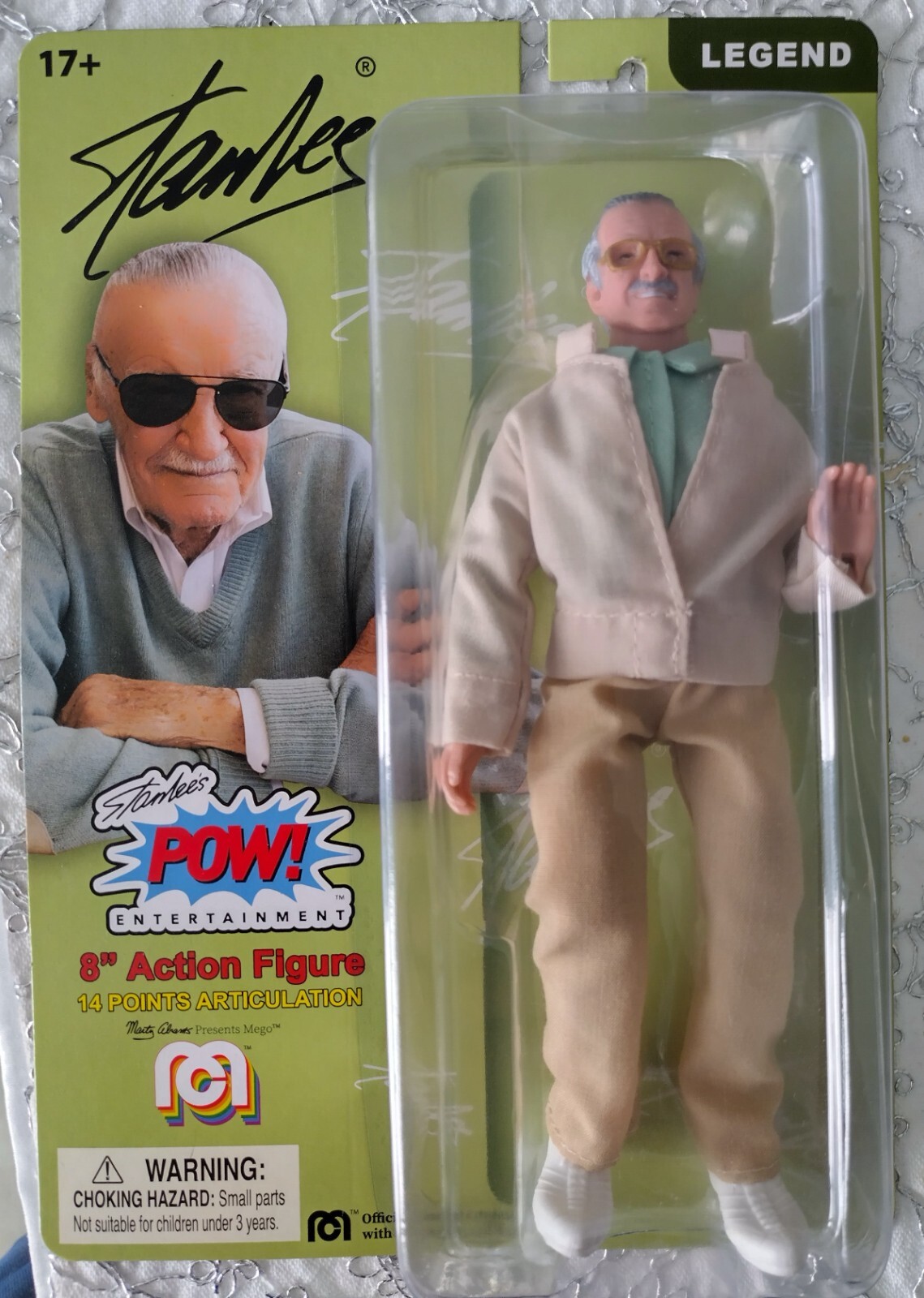 Stan Lee - Legend / Mego 8" Action Figure (14 Points Articulation) | eBay
