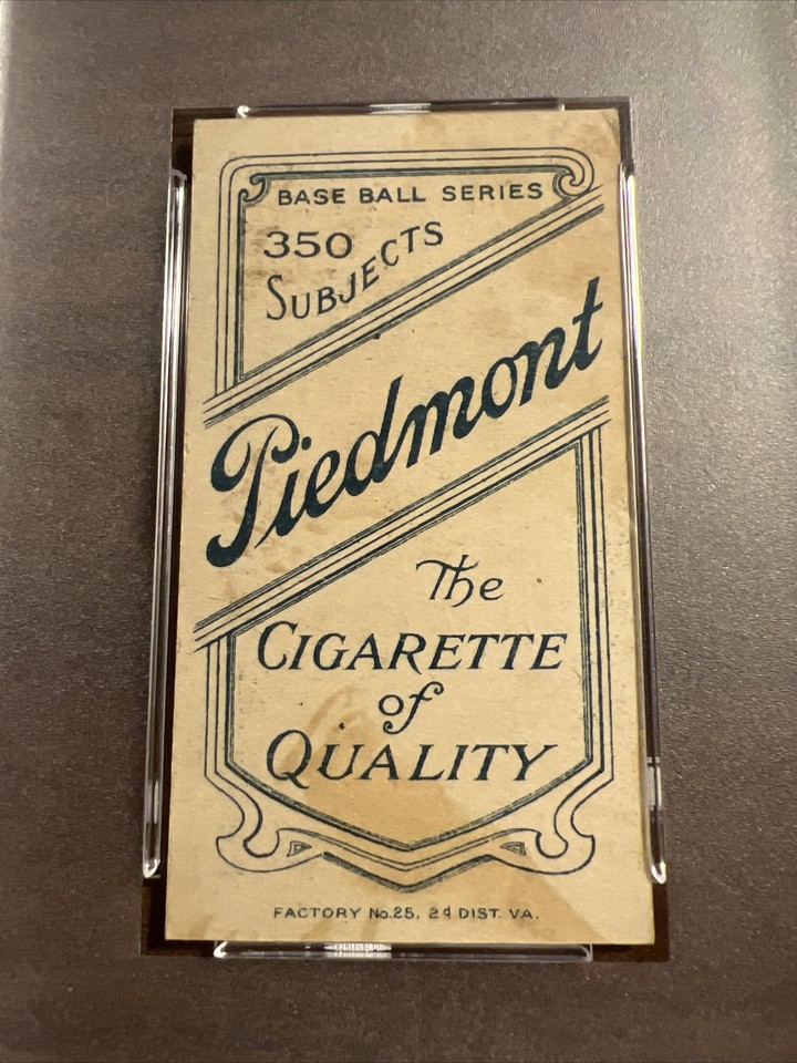 1909-11 T206 Otto Knabe Philadelphia Piedmont Series 350 PSA Authentic ...