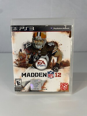 Madden NFL 12 (PS3 Sony PlayStation 3, 2011) CIB 14633196467| eBay