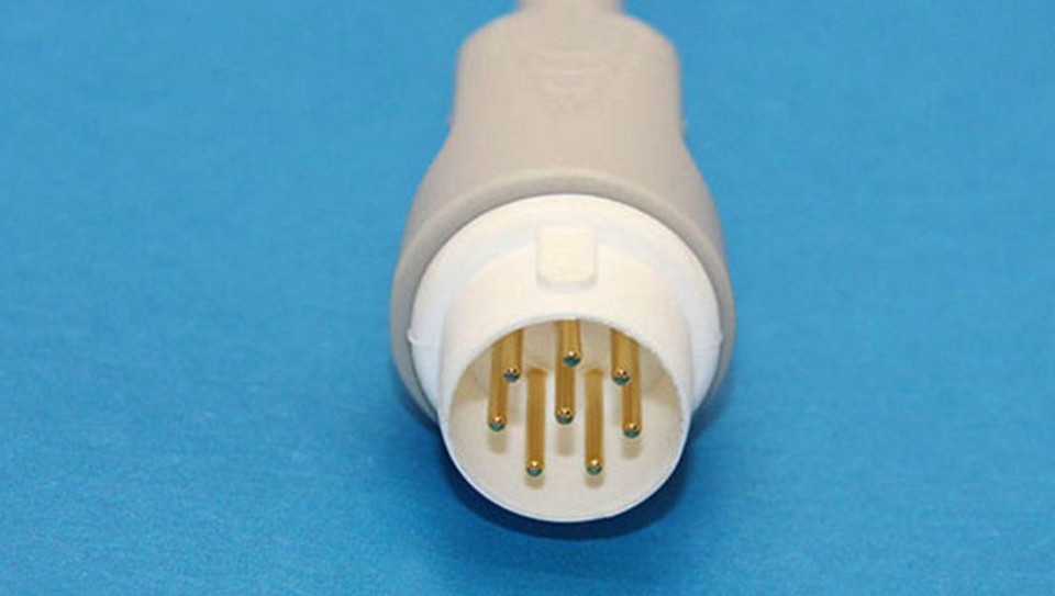 HP Philips 3Leads ECG Cable Snap M1733A Compatible 8Pin Connector | eBay