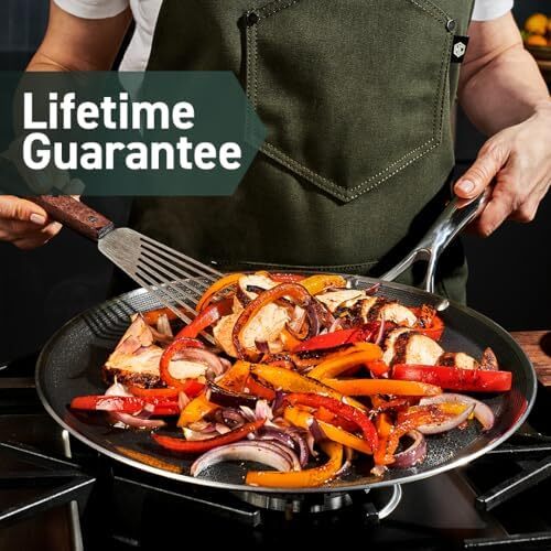 HexClad Hybrid Nonstick 12-Inch Griddle Pan, Stay-Cool Handle ...