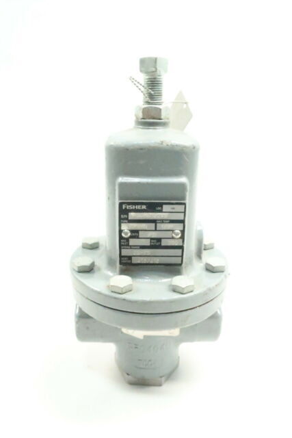 Fisher MR98H Iron Back Pressure Regulator Valve 1/2in Npt, 15 to 200 ...