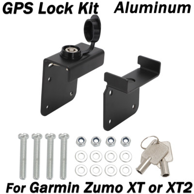 GPS Lock Kit Locking Mounting bracket Aluminum For Garmin Zumo XT or ...