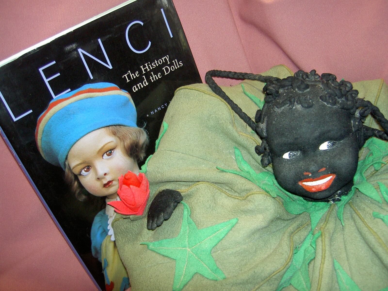 Very RARE antique, fully labeled LENCI doll, mechanical, store ...