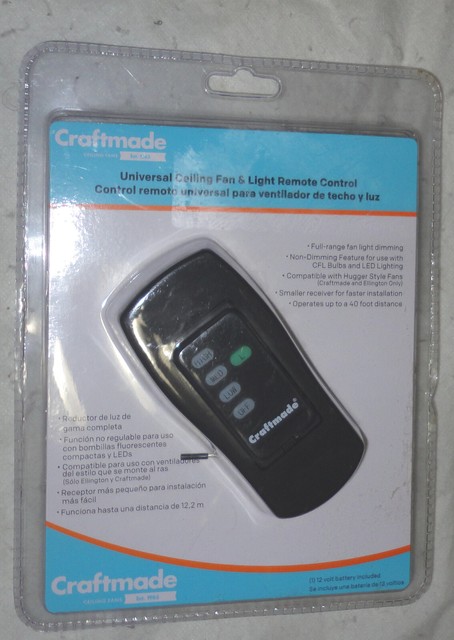 Craftmade Uc7224t Ceiling Fan ICS Remote Control for sale online | eBay