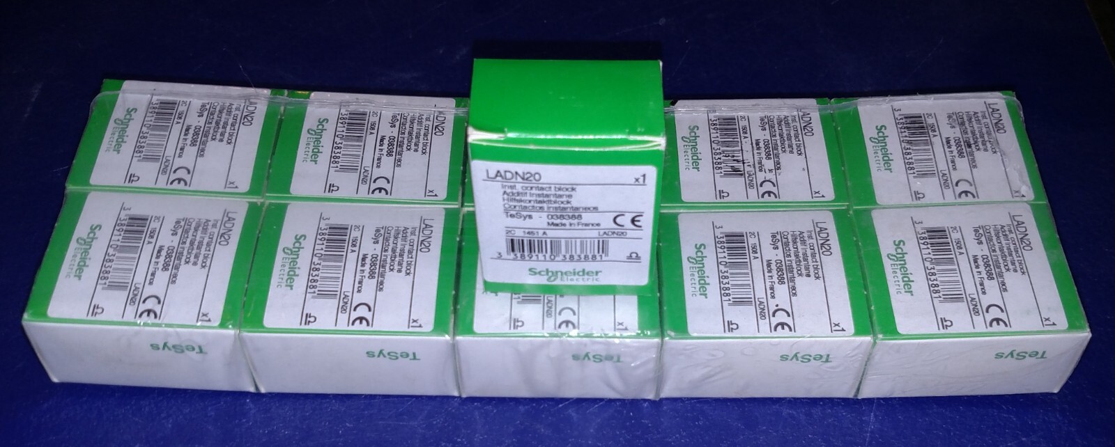 LADN20 Schneider Electric Aux Contact Block - NEW | eBay