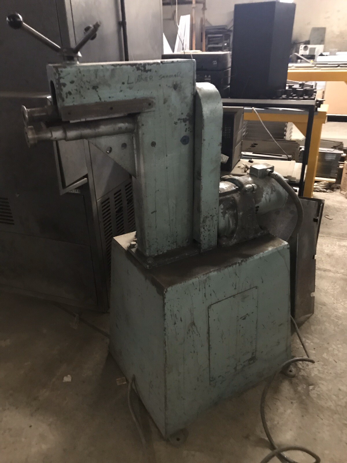 Sheet Metal Powered Swaging Machine, Bead Roller Rotary Burring | eBay UK