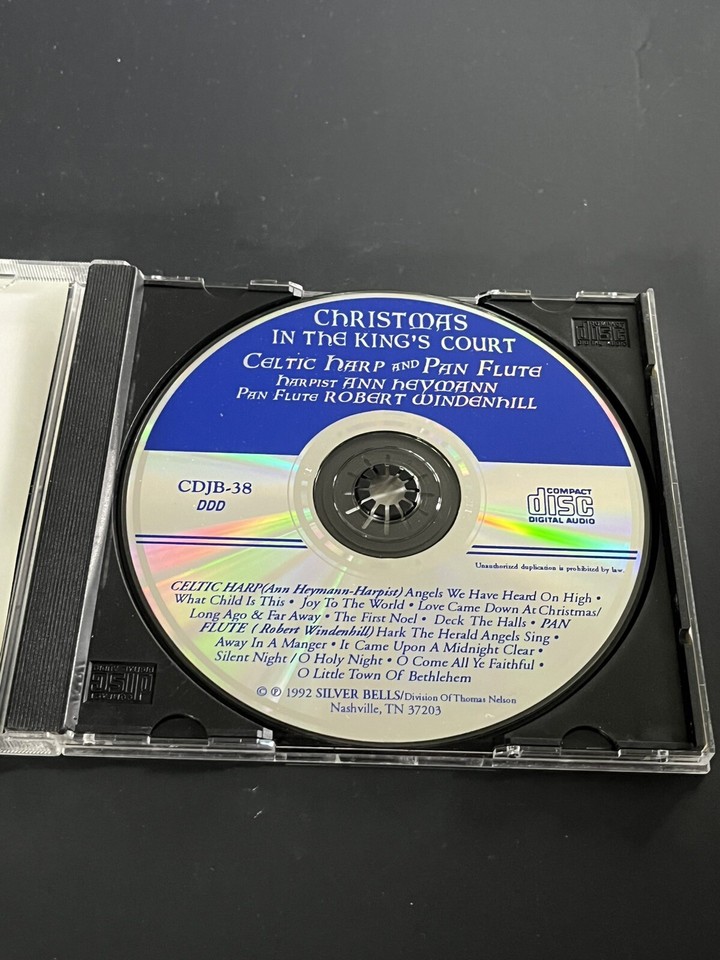 CHRISTMAS In The Kings Court Celtic Hard And Pan Flute Ann Heymann CD ...