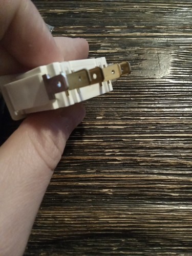 Cherry Push Button Switch 10Amp 1/3HP 125/250 VAC (White) | eBay