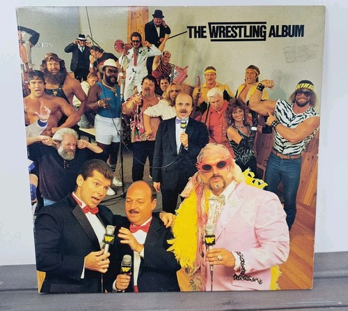 The Wrestling Album CBS Records 1985 12" Canada Vinyl Epic Roddy Piper ...