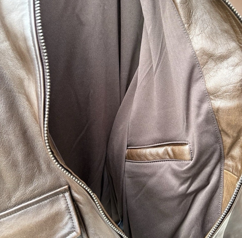 Thursday Boot Co. Men’s Flight Jacket Sz: Large (Athletic Fit) Lamb ...