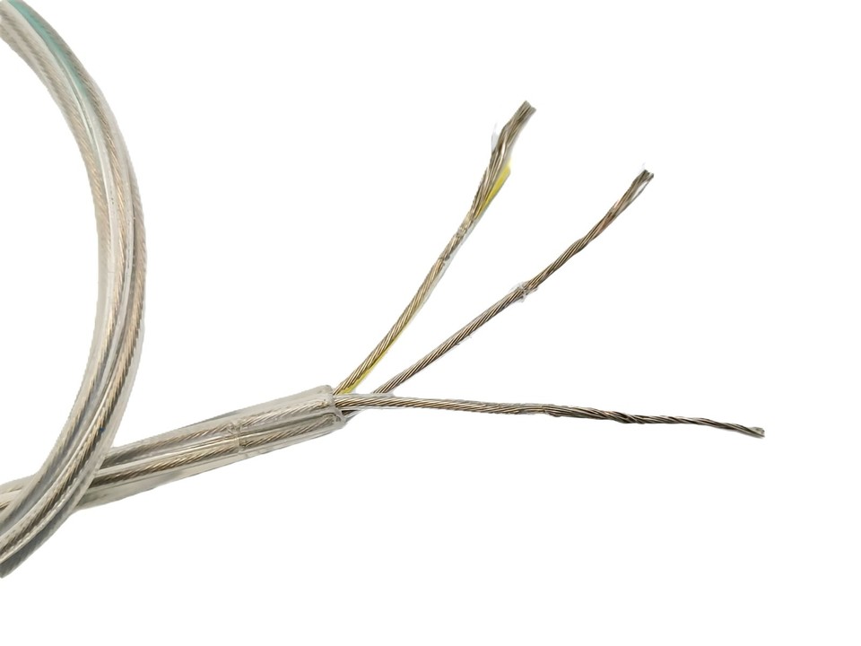 2 or 3 core PVC transparent clear electrical cable flex wire 0.50mm to ...