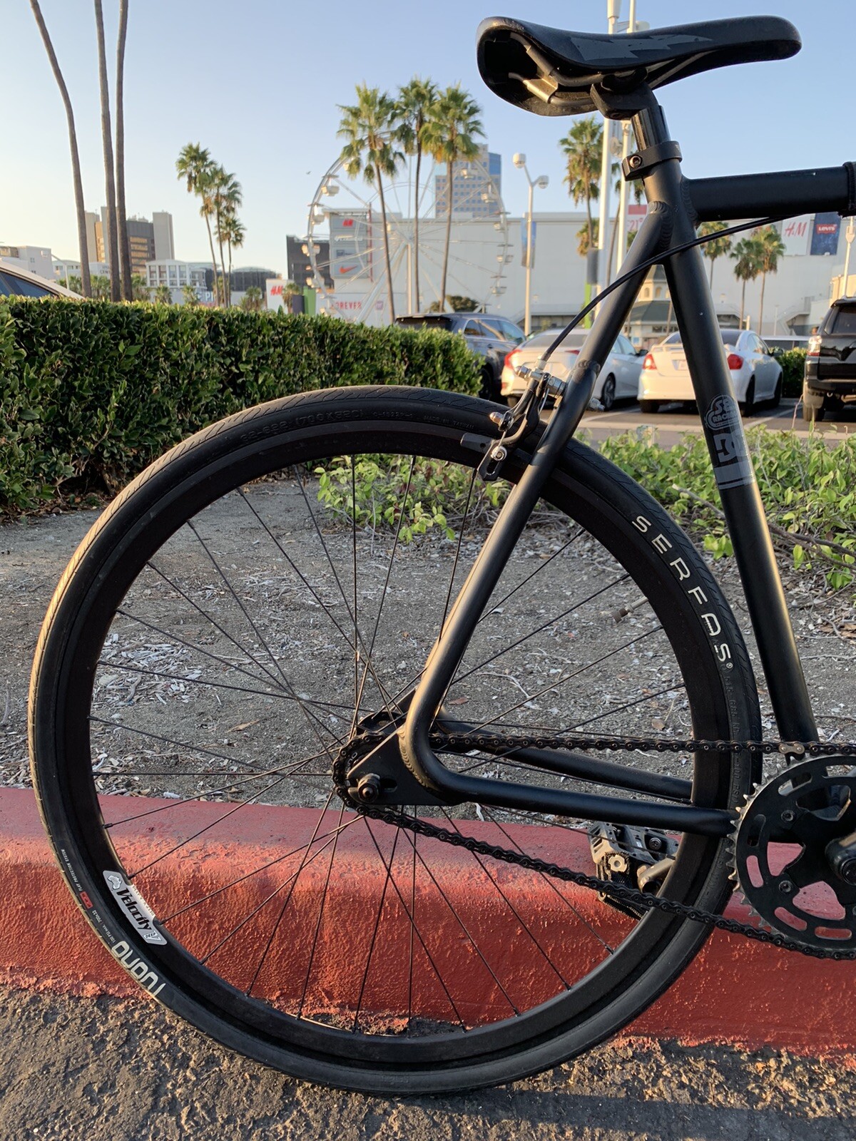 RARE🔥 SE Racing x DC PK Ripper Black Fixed Fixie Single Speed Bike ...