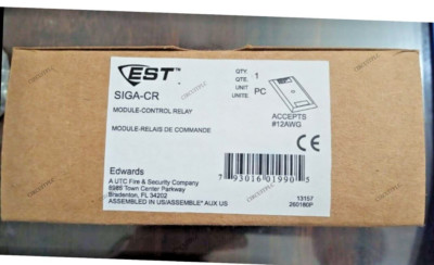 EDWARDS EST SIGA-CR MODULE CONTROL RELAY, NEW IN BOX | eBay