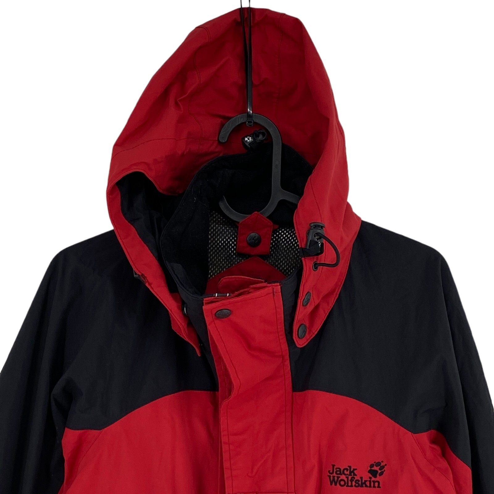 Jack Wolfskin Texapore Red Hooded Jacket Coat Size S | eBay Australia