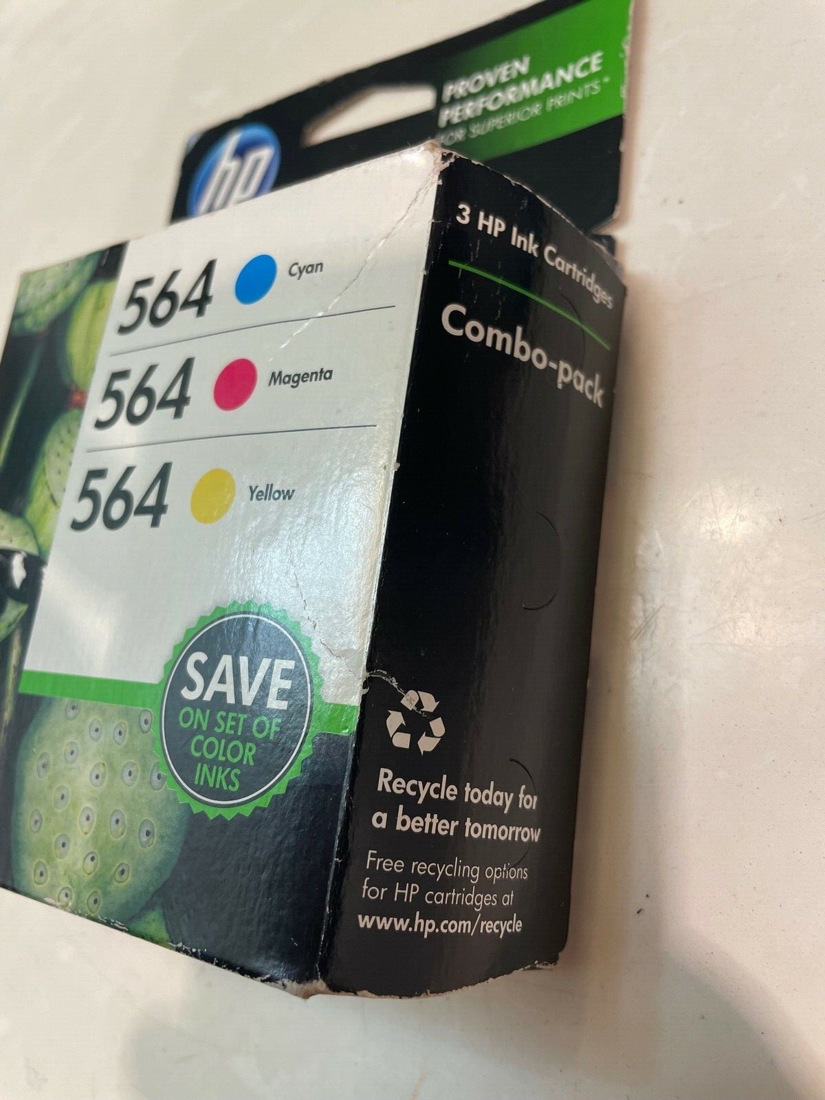 HP 564 Color Combo Ink Cartridge Cyan Magenta Yellow Genuine 2011 for ...