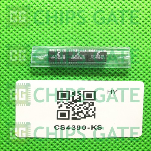 1PCS CRYSTAL CS4390-KS 24-Bit, Stereo D/A Converter for Digital Audio ...