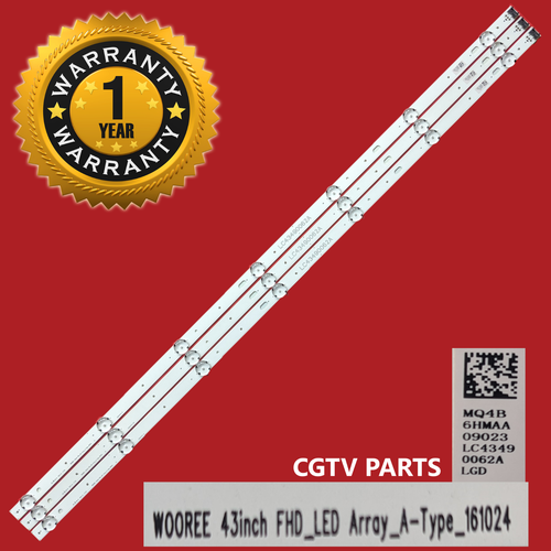 NEW ORIGINAL LG WOOREE LED BACKLIGHT 43UJ630V 43UJ634V 43UJ635V ...