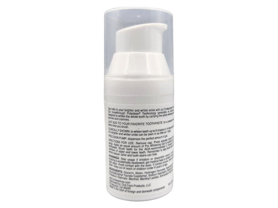 Smileactives Pro Teeth Whitening Gel 1 oz - Power Tooth Add to ...