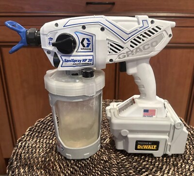 Graco SaniSpray HP 20 Cordless Airless Disinfectant Handheld Sprayer ...