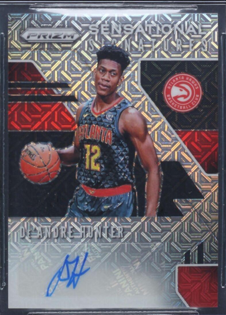2019-20 Panini Prizm - Sensational Signatures De'Andre Hunter #SS-DAH ...
