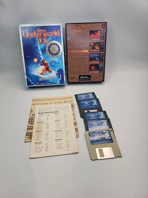 Ultima Underworld II: Labyrinth of Worlds. Big Box PC Game (B7 ...