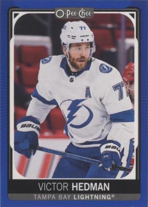 2021-22 O-Pee-Chee - Victor Hedman #29 Blue Border for sale online | eBay