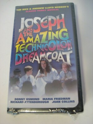 Joseph and the Amazing Technicolor Dreamcoat (VHS, 2000) - Brand New ...