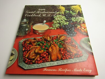 Campbell's Great Restaurants cookbook, Hardcover | eBay