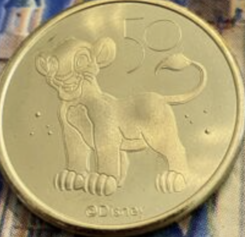 NEW Walt Disney World 50th Anniversary Commemorative Gold Coins 53 ...