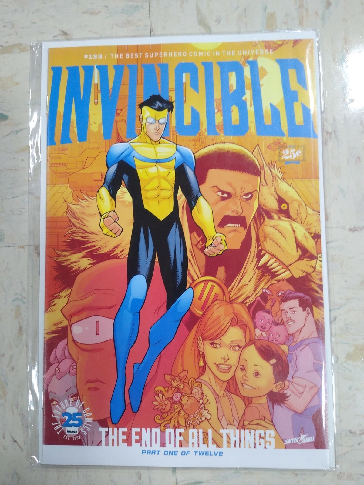 Invincible #133 (2017) The End Of All Things Part 1 Of 12 Wedding Issue ...