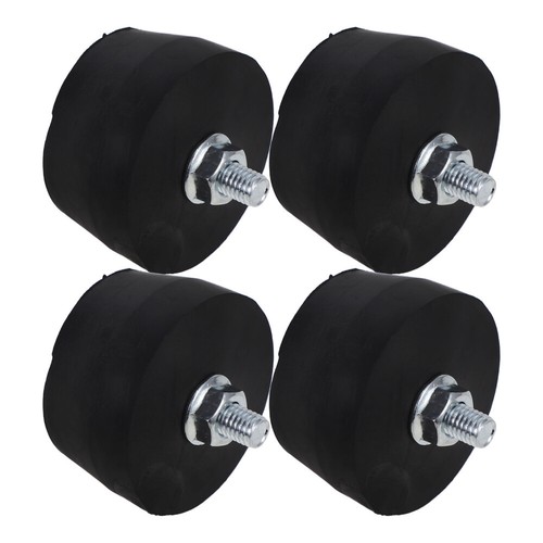 4 Pcs Air Compressor Glue Pad Foot Isolator Generator Rubber Feet | eBay