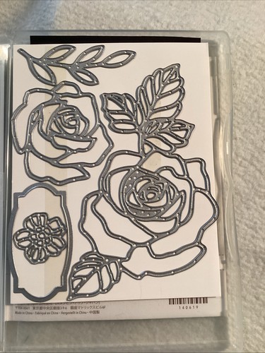 Stampin’ Up! ROSE WONDER 14 Stamps & Framelits 5 Die Set | eBay