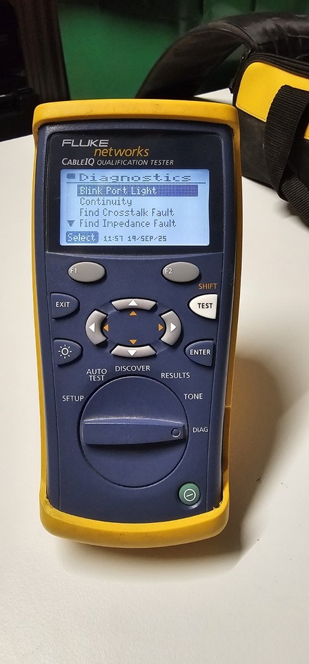 Fluke Networks CableIQ Qualification Tester | eBay UK
