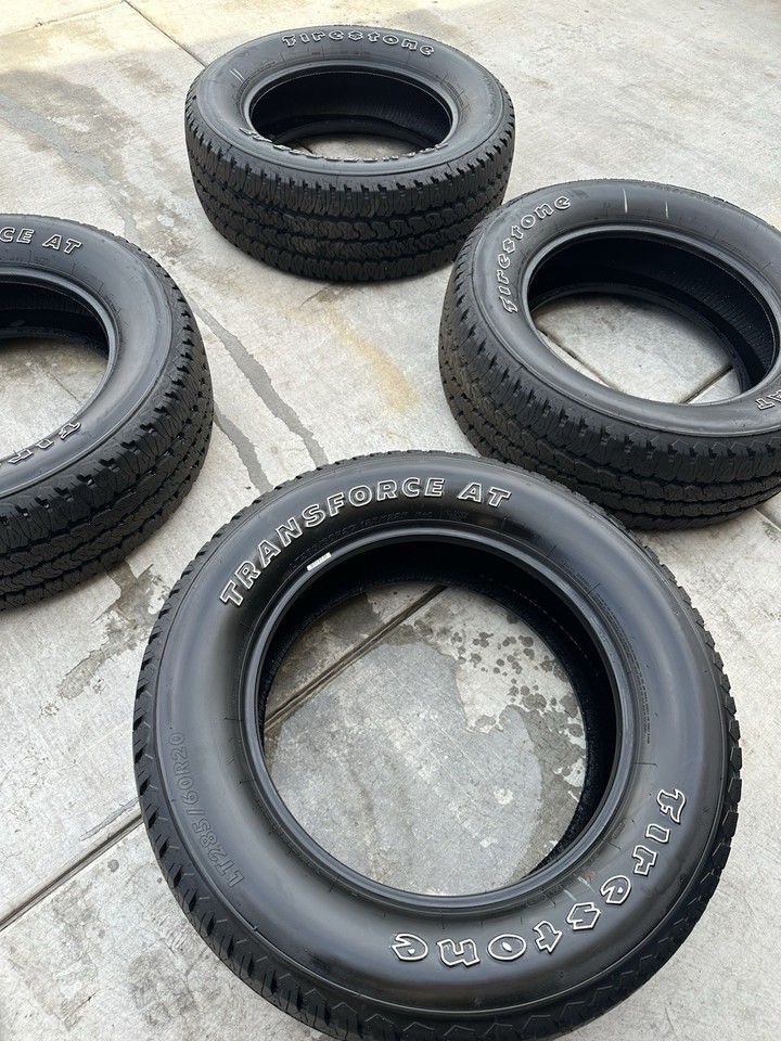 New LT 285/60R20 Firestone Transforce AT 125/122R - 14.5/32 - Tire | eBay