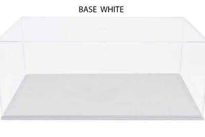 Vetrina Display Case Plexi-Glass with White Base 1:18 | eBay