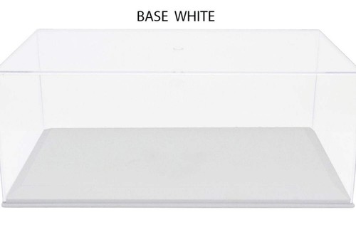 Vetrina Display Case Plexi-Glass with White Base 1:18 | eBay