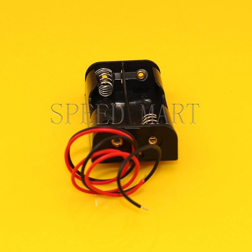 High Quality AA *2 2A Battery Storage Clip Holder Box Case with 15cm ...