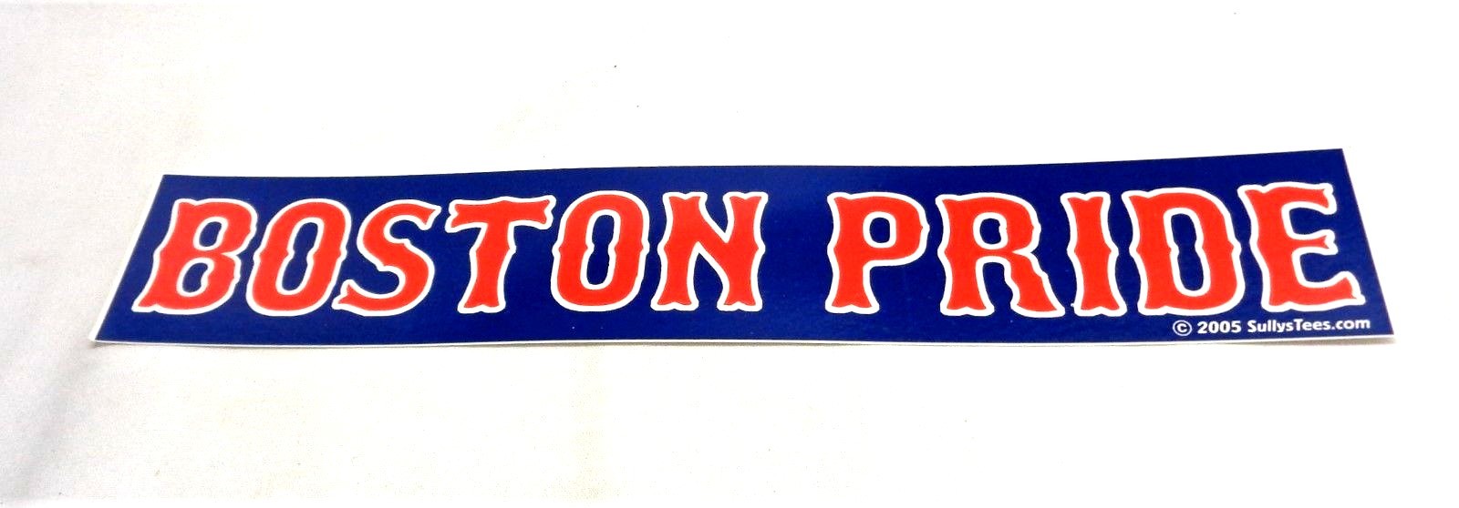 City of Boston Themed Boston PRIDE Bumper Sticker Decal 10 Inch Size ...