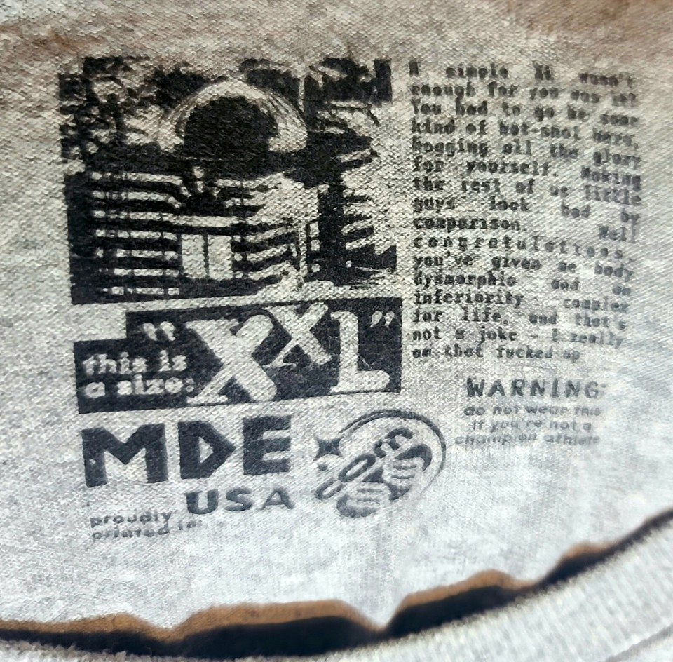 RIP EPSTEIN MDE SAM HYDE 2XL XXL T-SHIRT (VERY RARE) LIMITED EDITION ...