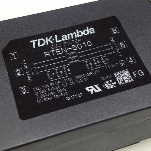 1pcs RTEN-5010 TDK Lambda Ultra-thin Three-phase Power Filter EMC Filter 10A | eBay