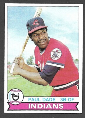 1979 TOPPS #13 Paul Dade CLEVELAND INDIANS NM-MINT A | eBay