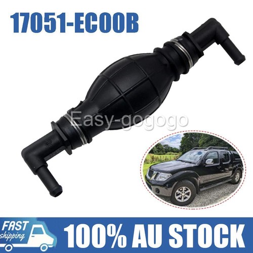 17051-EC00B Fuel Primer Bulb 8mm Fits For Nissan Navara D40 Pathfinder ...