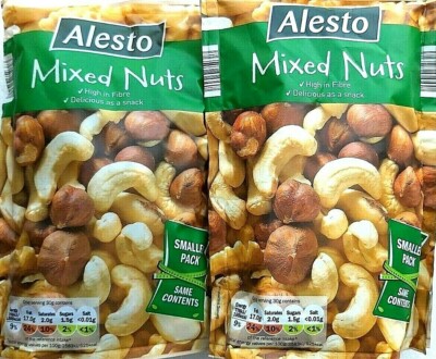 MIXED NUTS ALESTO 200g, 2pack, 3pack, Vegetarians and Vegan | eBay UK