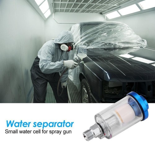 Spray Paint Gun Water Oil Separator Inline Filter Moisture Trap ...
