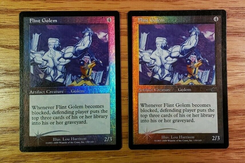 Flint Golem FOIL X2 - Nemesis - NM/M - MTG Magic the Gathering | eBay