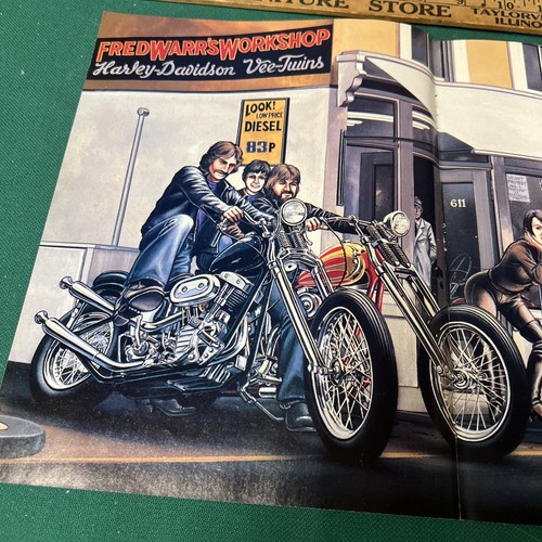 David Mann Centerfold Poster Art from vintage Easyriders Magazine | eBay