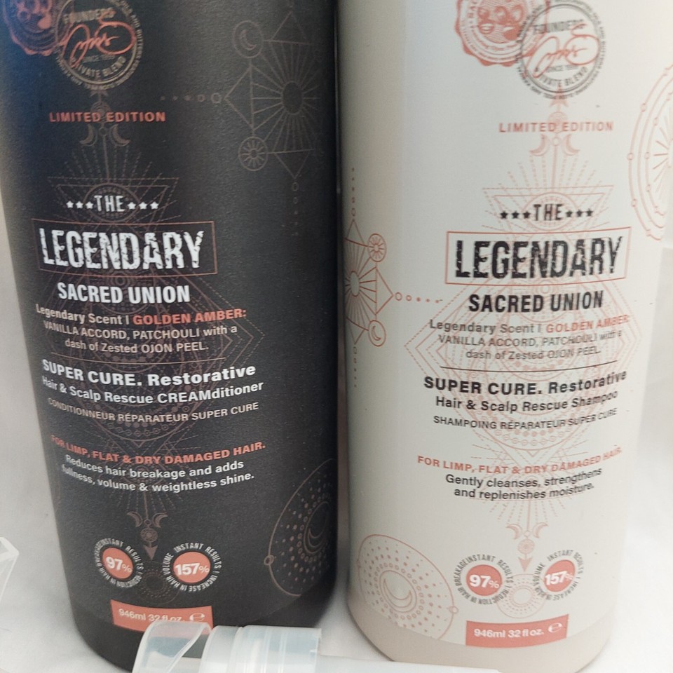 2 Tweak'd The Legendary Sacred Union Shampoo Conditioner Golden Amber ...