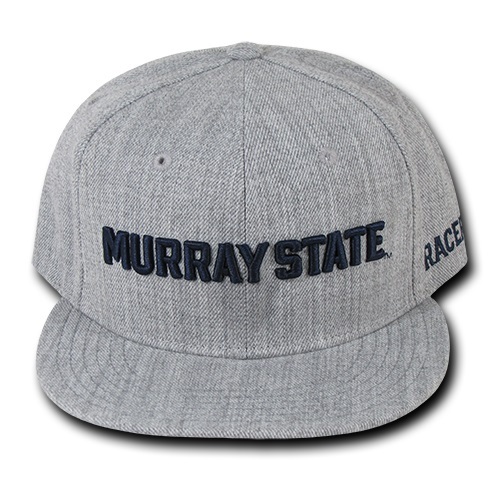 Gray Murray State University MSU Racers NCAA Flat Bill Snapback ...