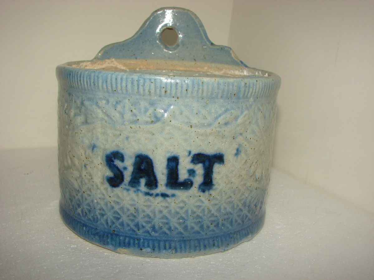 Antique Ceramic Salt Boxes 1930s Vintage Rörstrand Swedish Porcelain